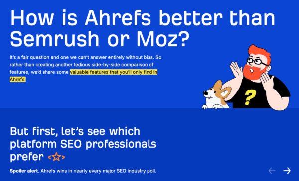 13 Examples of Comparison Pages To Be Inspired By - Unkover